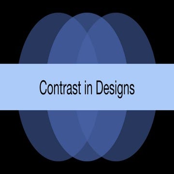 Contrast in Designs | PDF