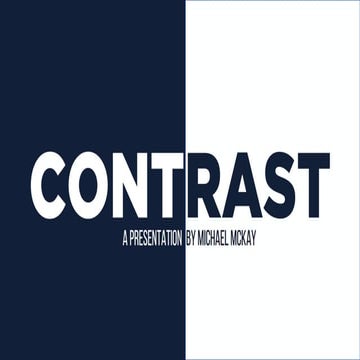 Contrast | PPT