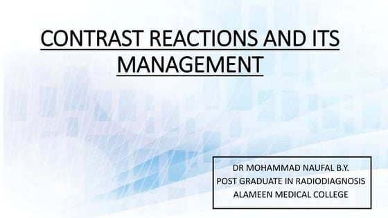 Emegency drugs in radiology department | PPTX | Pharmaceutical Drugs ...