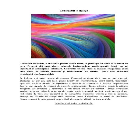 Curs 7 contrastele cromatice | DOC