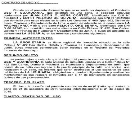 Contrato privado para la construcción de una vivienda | PDF