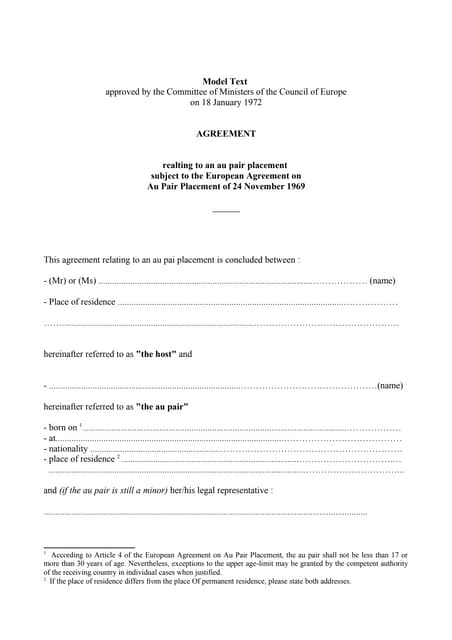 Model format for seafarer employment agreement 2 | PDF