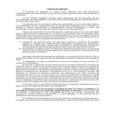 Contrato de adhesión | DOC