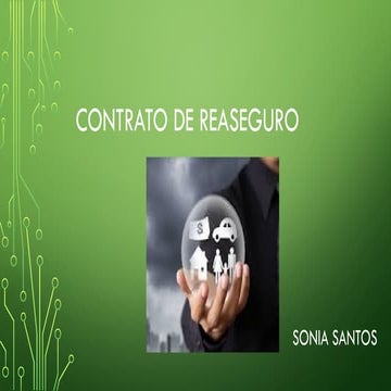 CONTRATO DE REASEGURO. Contrato de reaseguro | PPTX