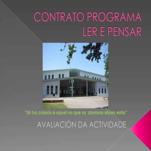 Contrato programa | PPTX