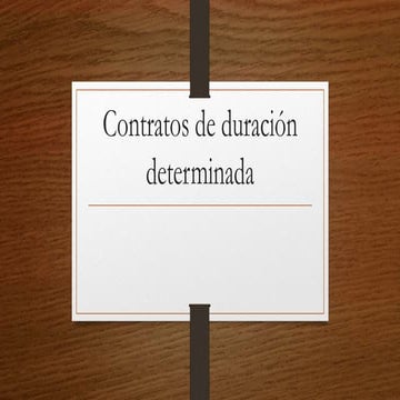 Contratos formativos | PPTX