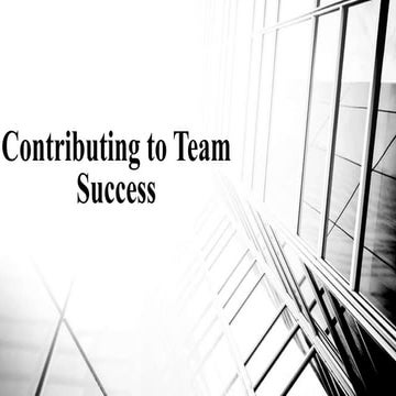 Contributing to Team Success.pptx