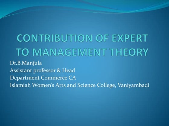 Taylor principles of scientific management | PPT