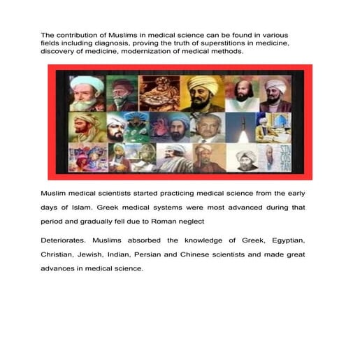 Contribution of Muslims in medical science - Muslim scientists.pdf