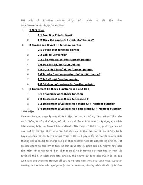 Lập trình C cơ bản cho vi điều khiển | PDF