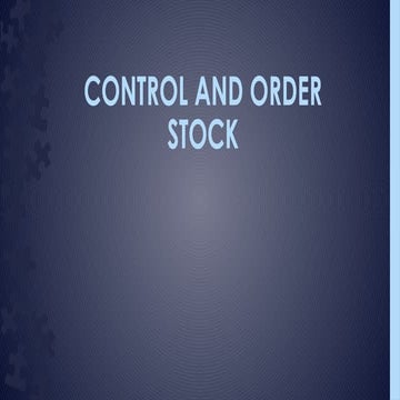 STORE MANAGEMENT TRAINING | PPTX