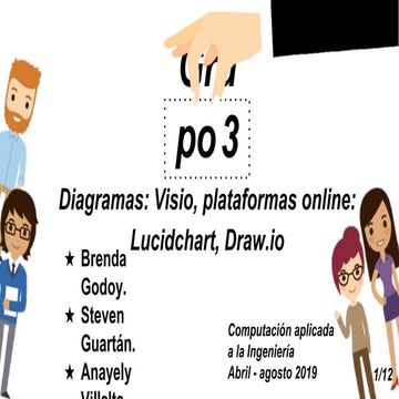 plataformas de diagramas | PPTX | Computing | Technology & Computing