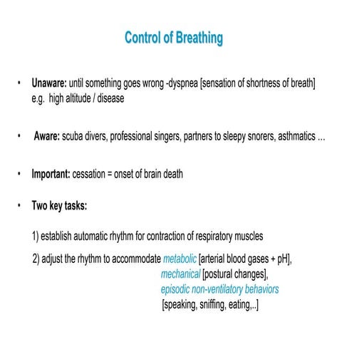 Control%20of%20 Breathing | PDF