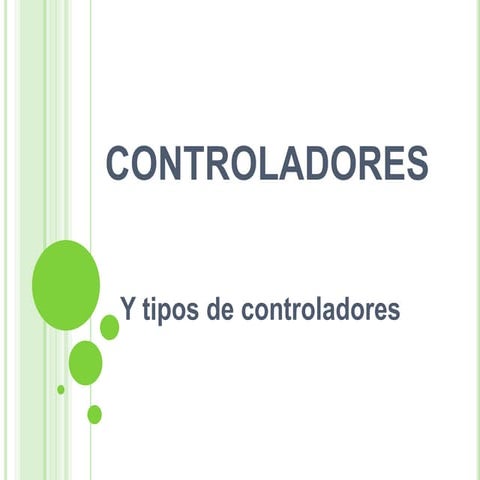Controladores | PPTX