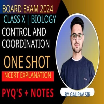 CONTROL AND COORDINATION class 10th .pptx