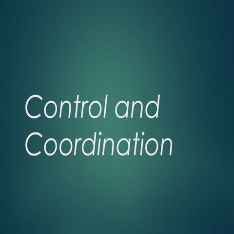 Control and coordination.ppt