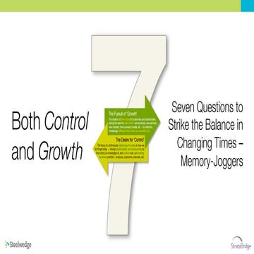 Control And Growth | PPT