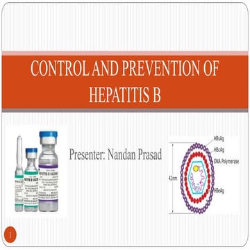 Prevention of hepatitis b in health care workers dr sumi for upload | PPTX