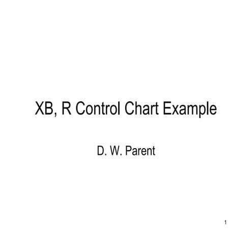 Control chart example | PDF
