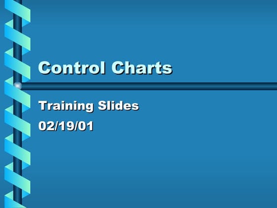 Control charts | PPT