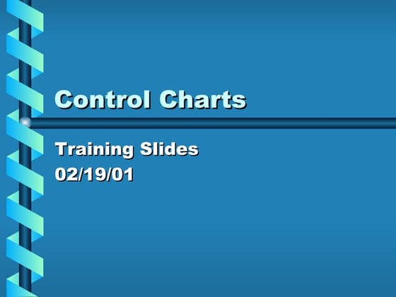 Control charts | PPT