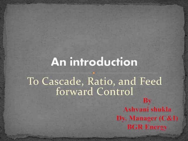 Inferential control | PPTX