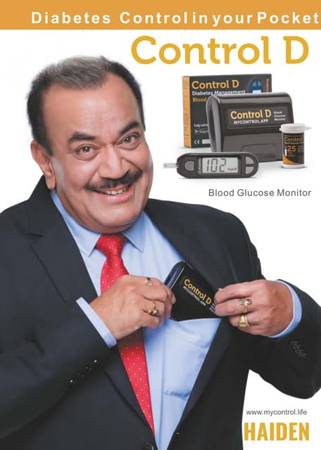Control D Diabetes Management Mobile App | PDF