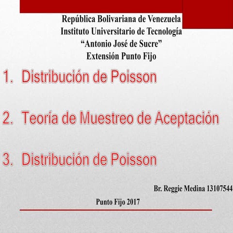 Control de calidad reggie | PPTX