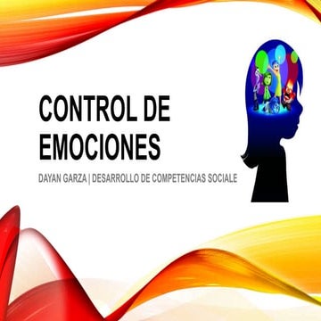 Control de emociones | PPTX