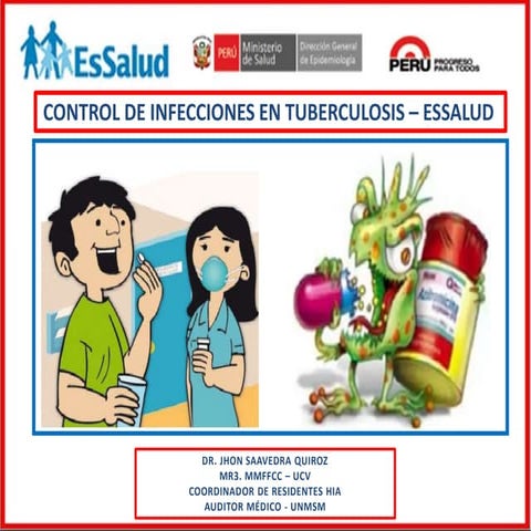 Control de infecciones en TBC | PPTX