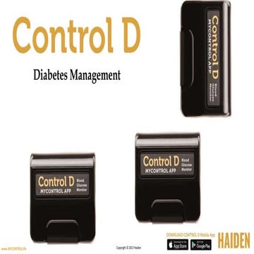 Control D Glucometer | PDF
