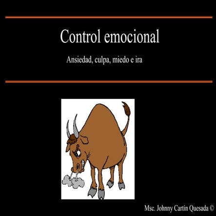 Control Emocional 2014 | PPTX