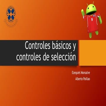 Controles básicos y controles de selección | PPTX