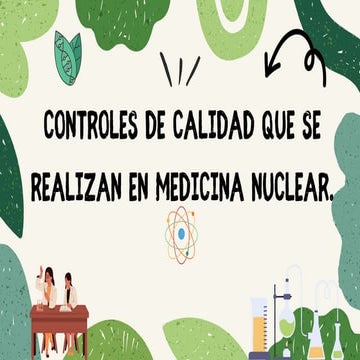 Controles de calidad de MEDICINA NUCLEAR pdf | PDF