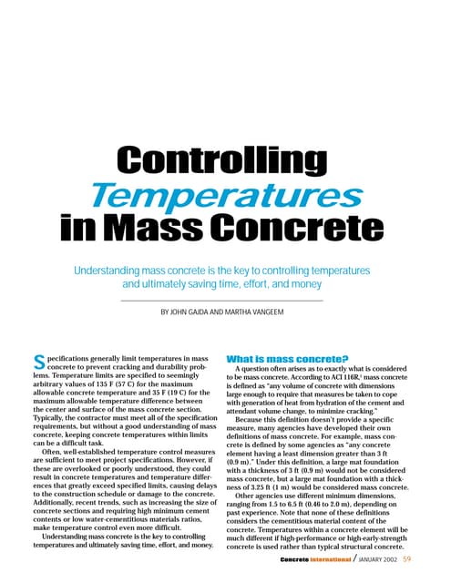 ba2487_early thermal crack width check of concrete | PDF