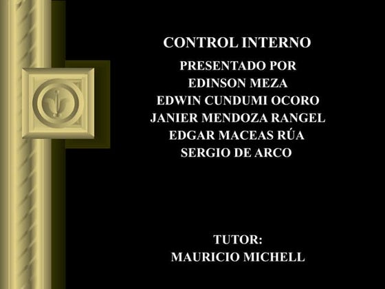 Control interno.cmap