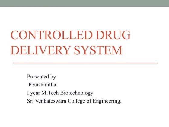 Molecular Pharmaceutics M.Pharmacy Sem-2 | PDF