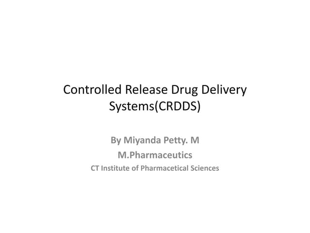 Implants- B.Pharm SEM 7- Novel Drug Delivery System | PPTX