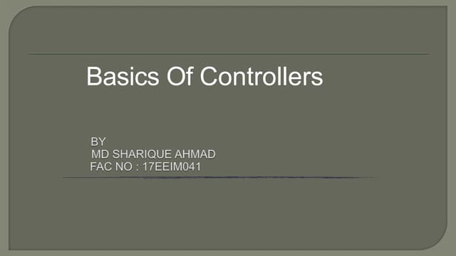 PID controller, P, I and D control Comparison PI, PD and PID Controller ...