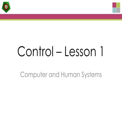 Control lesson 1 | PPT