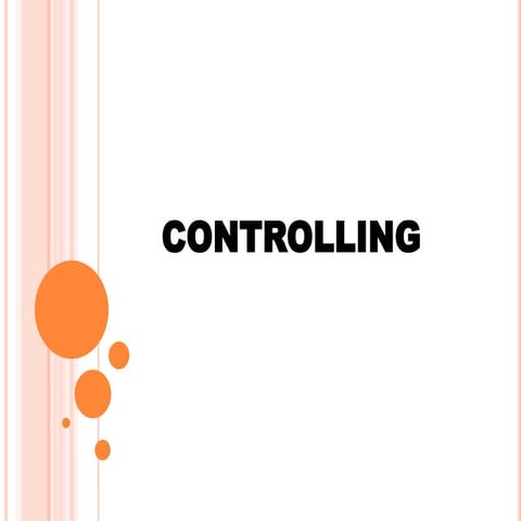 Controlling | PPTX | Science