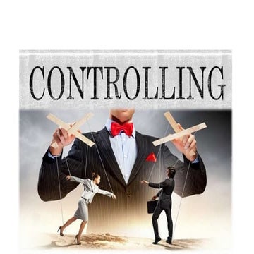 Controlling | PPTX | Business | Business and Finance