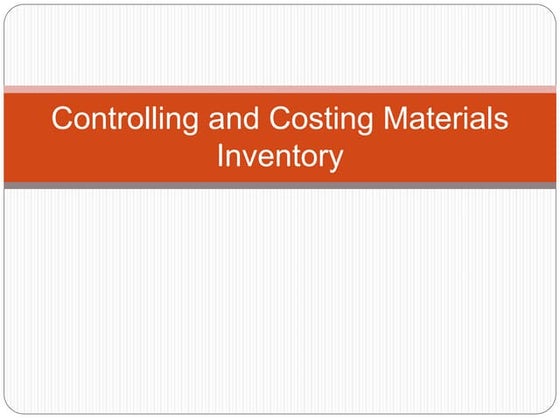 First in First out method (FIFO) | PPTX | Stocks and Bonds | Personal Investing