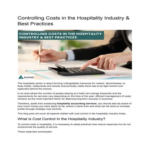 Controlling Costs in the Hospitality Industry & Best Practices.pdf