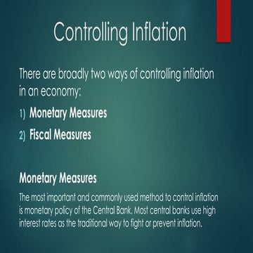 Controlling Inflation hehehehehehheheheh | PPT