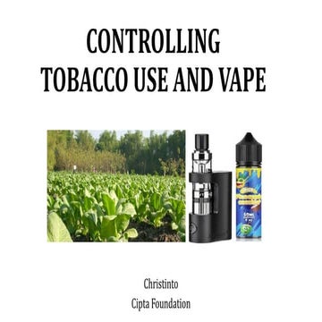 CONTROLLING TOBACCO USE AND VAPE.pptx