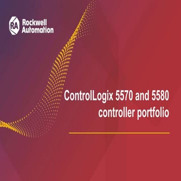Controllogix Controller Portfolio Customer Presentation Pptx Operating Systems Computer