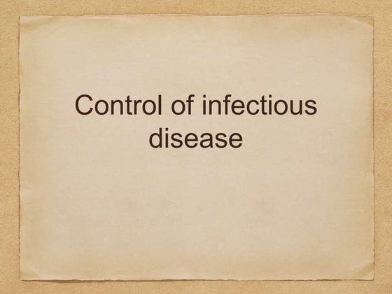 Principles of control of communicable diseases dr.wah