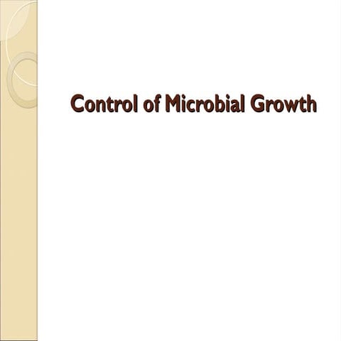 The importance and control of microbial growth.ppt