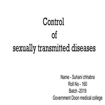 National std control programme 11 | PPTX